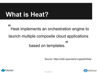 [Open stack] heat + docker | PDF