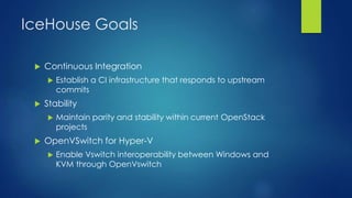 Open stack icehouse microsoftupdate | PPT