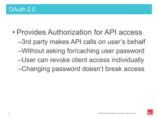 Openstack identity protocols unconference | PPT