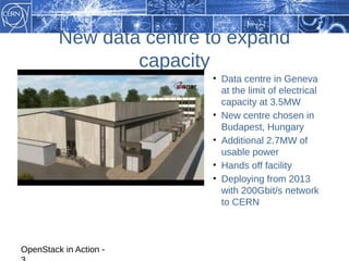 Open stack in action cern _openstack_accelerating_science | PDF