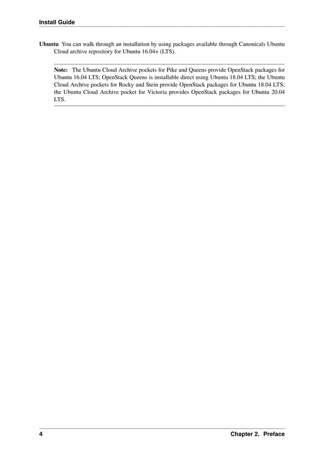 Openstack InstallGuide.pdf | Computer Networking | Computing