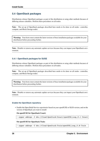 Openstack InstallGuide.pdf | Computer Networking | Computing