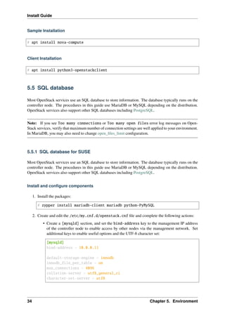 Openstack InstallGuide.pdf | Computer Networking | Computing