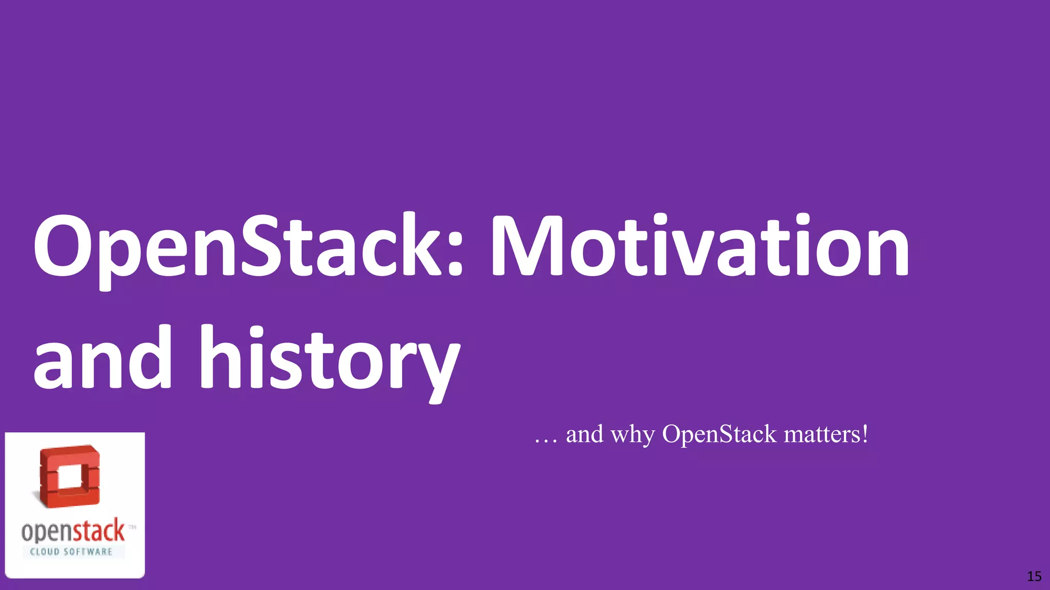 Openstack Pakistan intro | PPT
