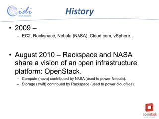 OpenStack Introduction | PPT | Free Download