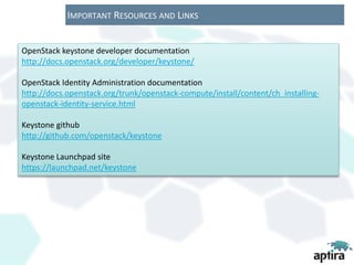 OpenStack keystone identity service | PPT