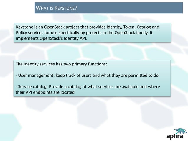 OpenStack keystone identity service | PDF