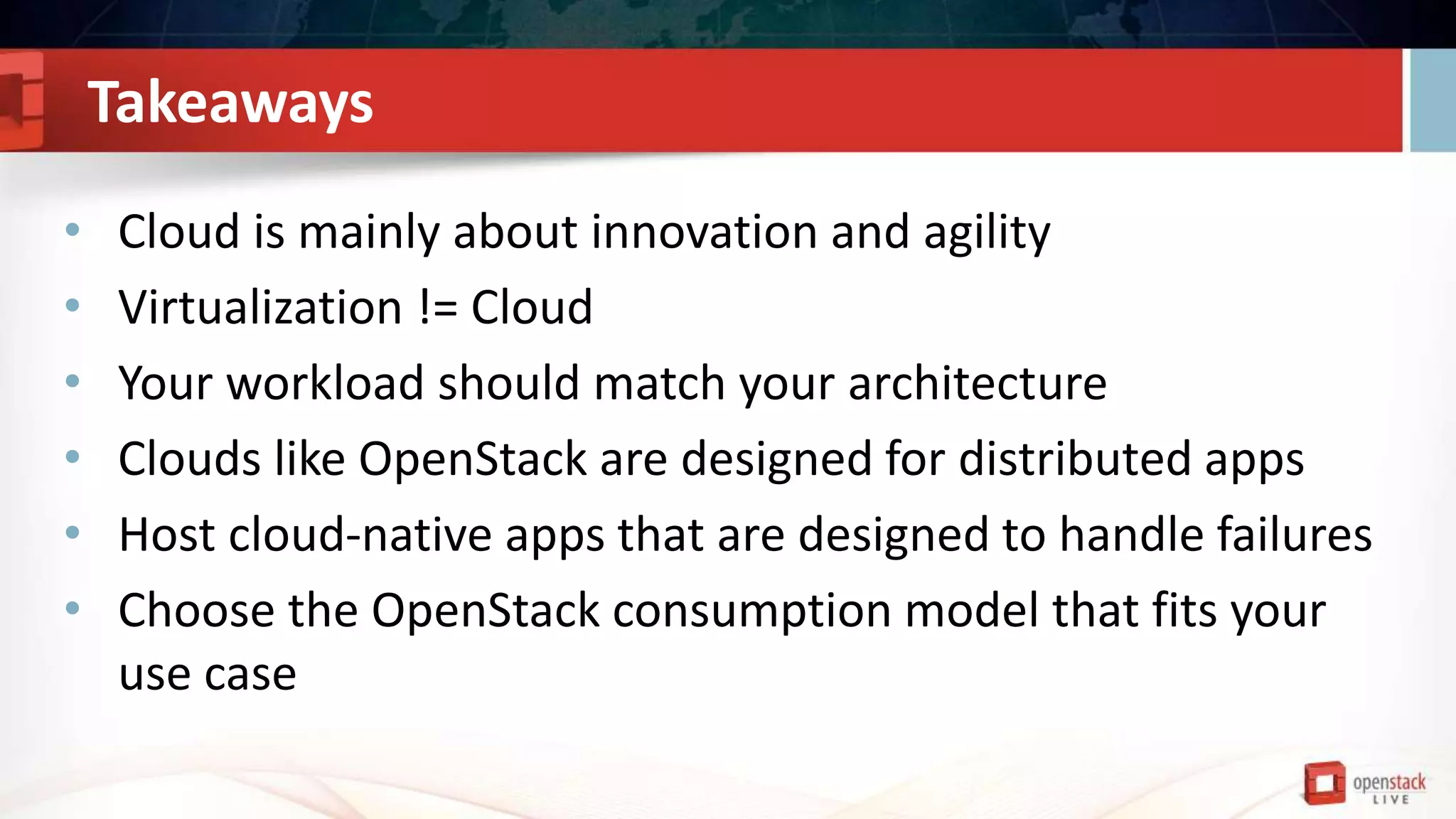 Building Next Generation Clouds With OpenStack | PPT