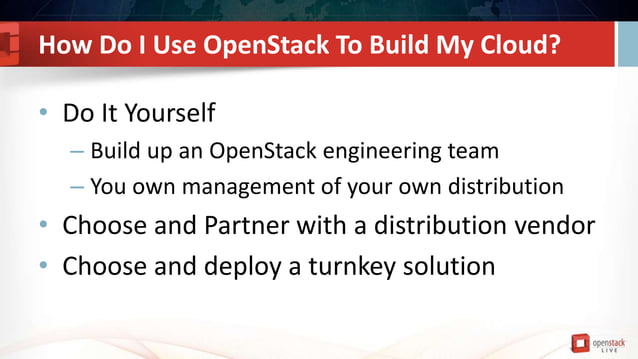 Building Next Generation Clouds With OpenStack | PPT