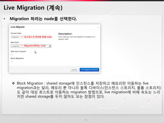 Openstack live migration | PPT