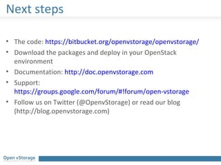 Turning OpenStack Swift into a VM storage platform | PPT