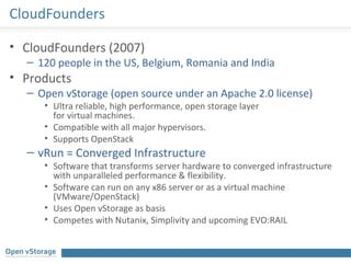 Turning OpenStack Swift into a VM storage platform | PPT