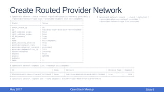 Routed Provider Networks on OpenStack | PDF | Computer Networking ...