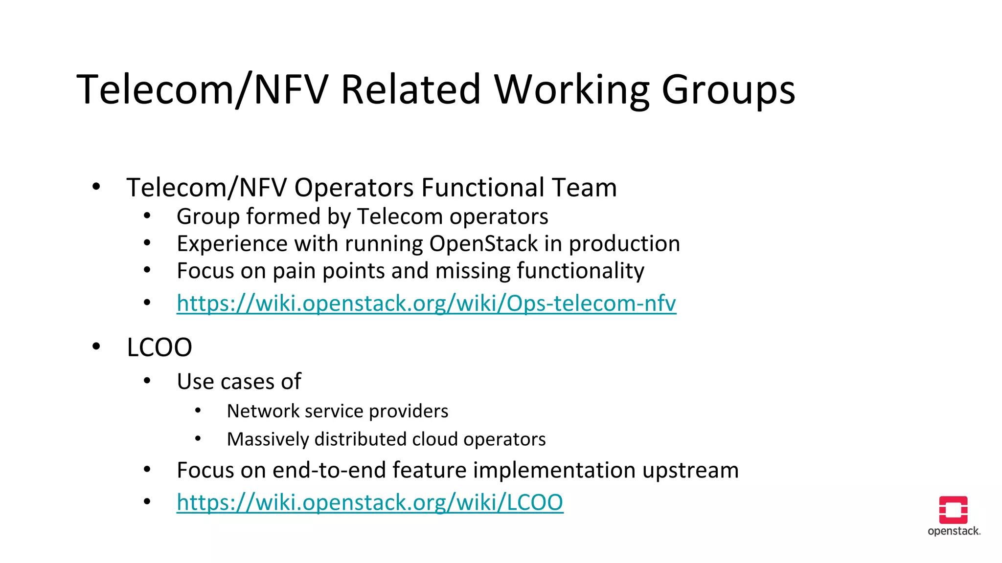 OpenStack: Networking Roadmap, Collaboration and Contribution | PDF