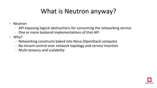 OpenStack: Networking Roadmap, Collaboration and Contribution | PDF