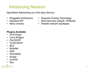 OpenStack Networking and Automation | PPTX