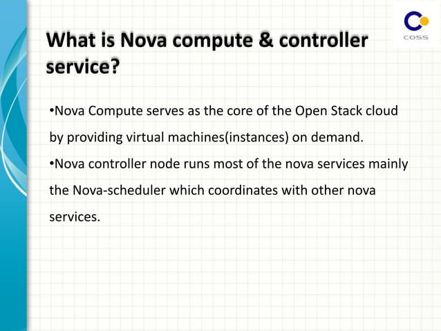Openstack nova | PPT