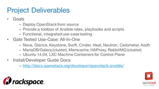 OpenStack-Ansible Project Update | PPT