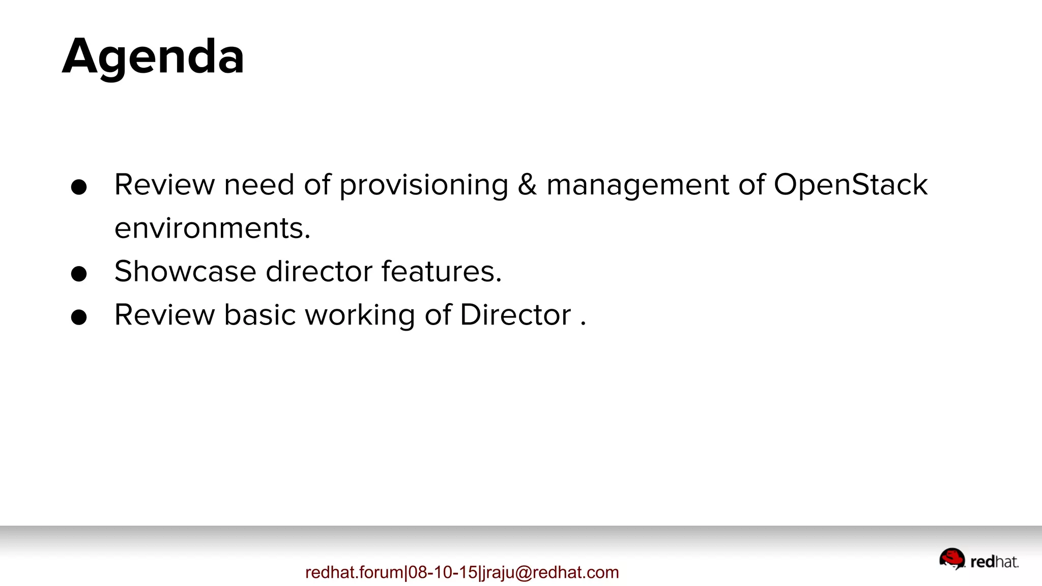 Open stack platform director | PPT