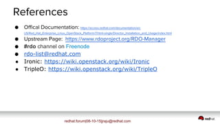 Open stack platform director | PPT