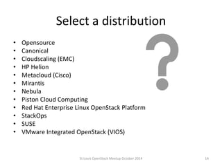 Planning your OpenStack PoC | PPTX