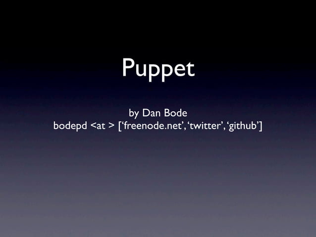 Openstack presentation | PPT