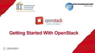 Open stack presentation | PPTX