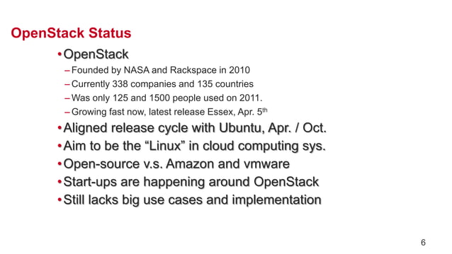 Open stack presentation | PPTX