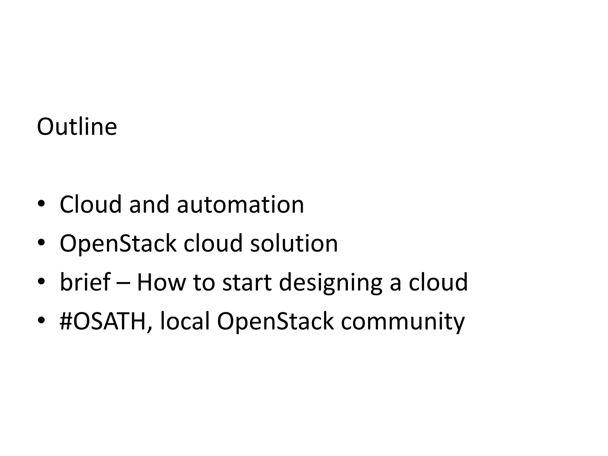 OpenStack: programmable infrastructure | PPT | Free Download