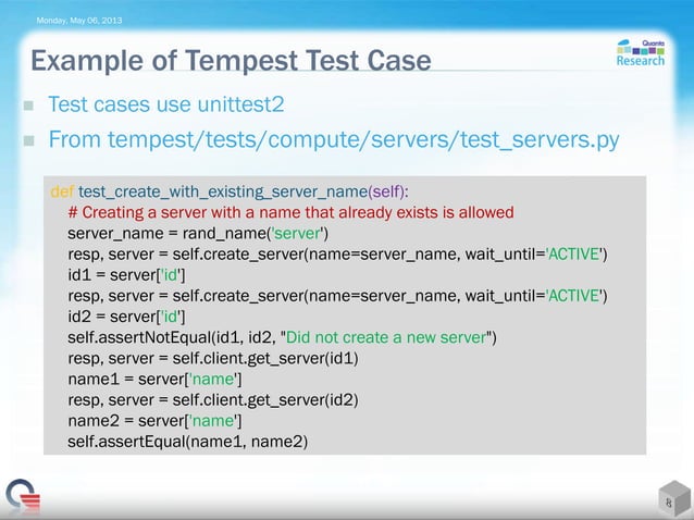 Open stack qa and tempest | PDF