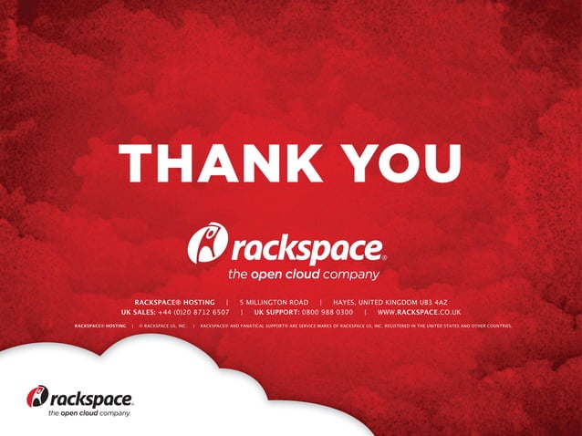 Openstack & rackspace – yesterday, today and tomorrow | PPT