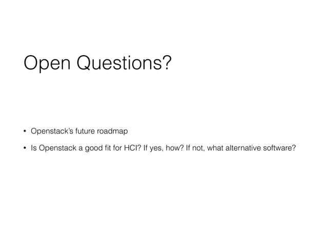 Openstack role in_hci | PPT