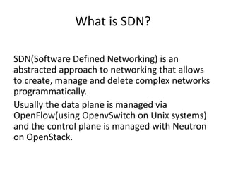 OpenStack sdn | PPT