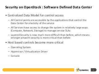 Openstack security presentation 2013 | PPT