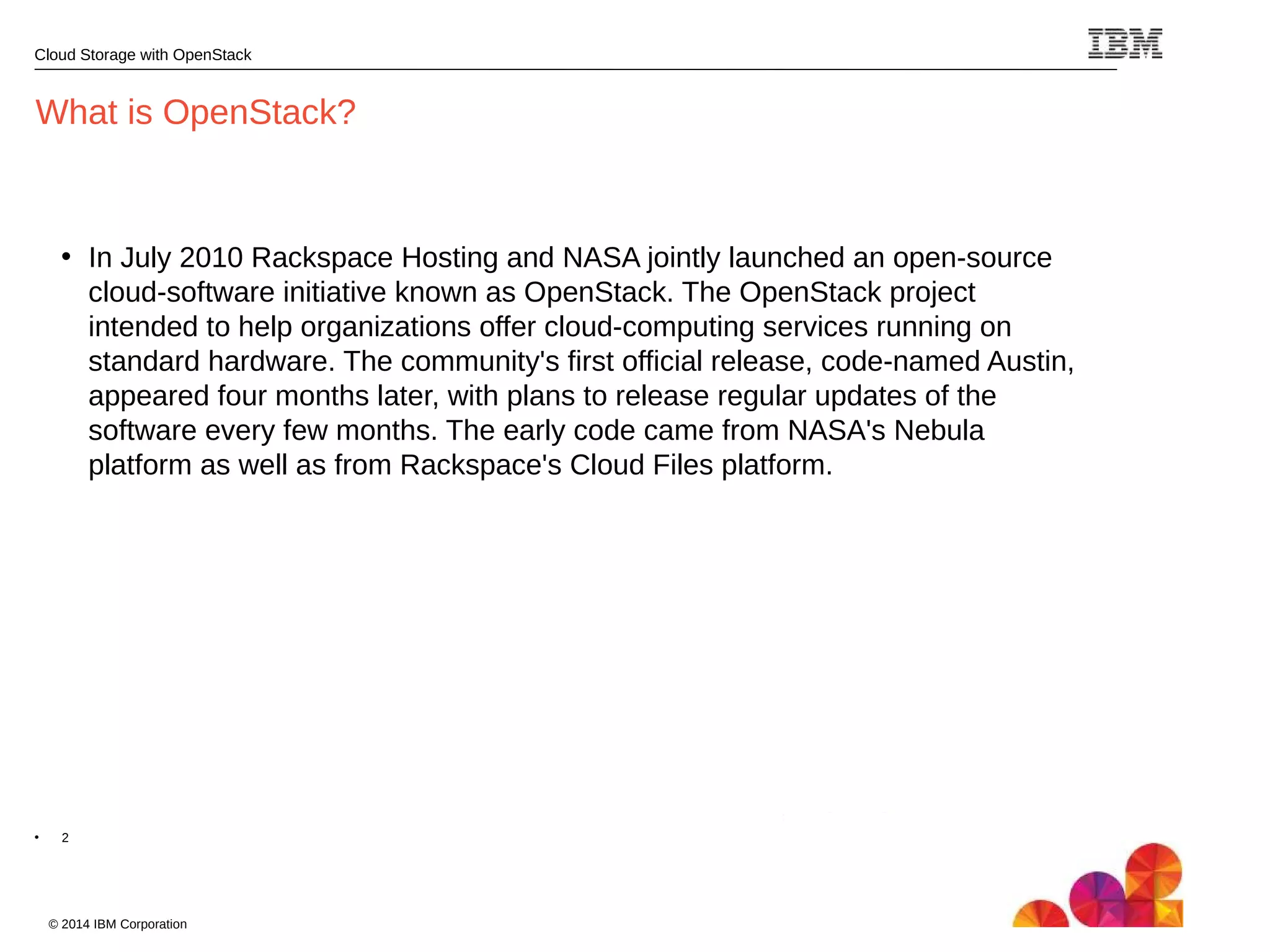 OpenStack Storage - an Overview | PPT | Free Download