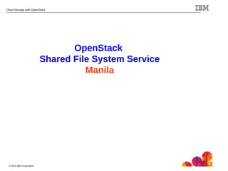 OpenStack Storage - an Overview | PPT | Free Download