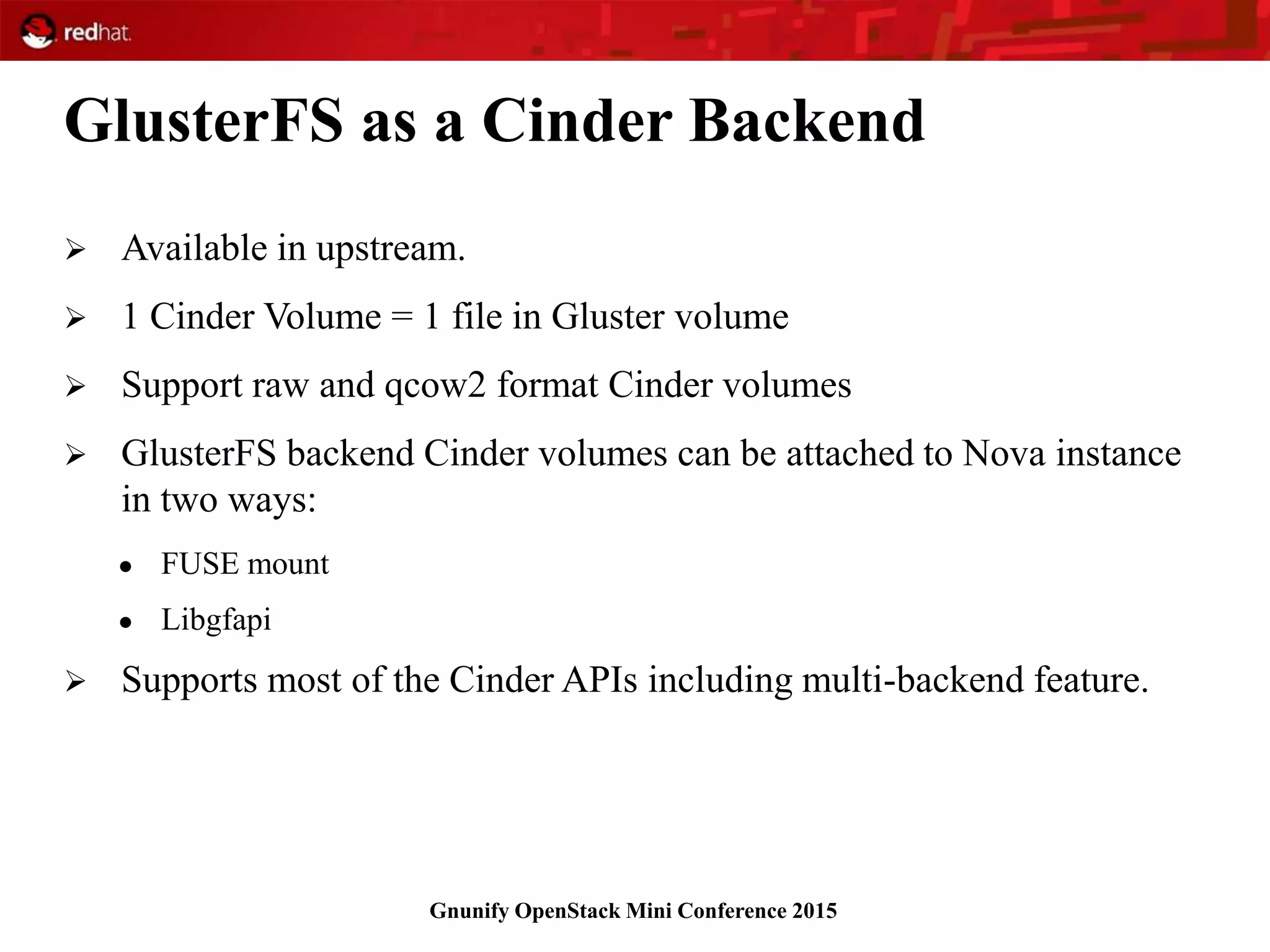 OpenStack Storage Overview | PPTX