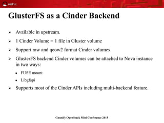 OpenStack Storage Overview | PPTX | Cloud Computing | Internet