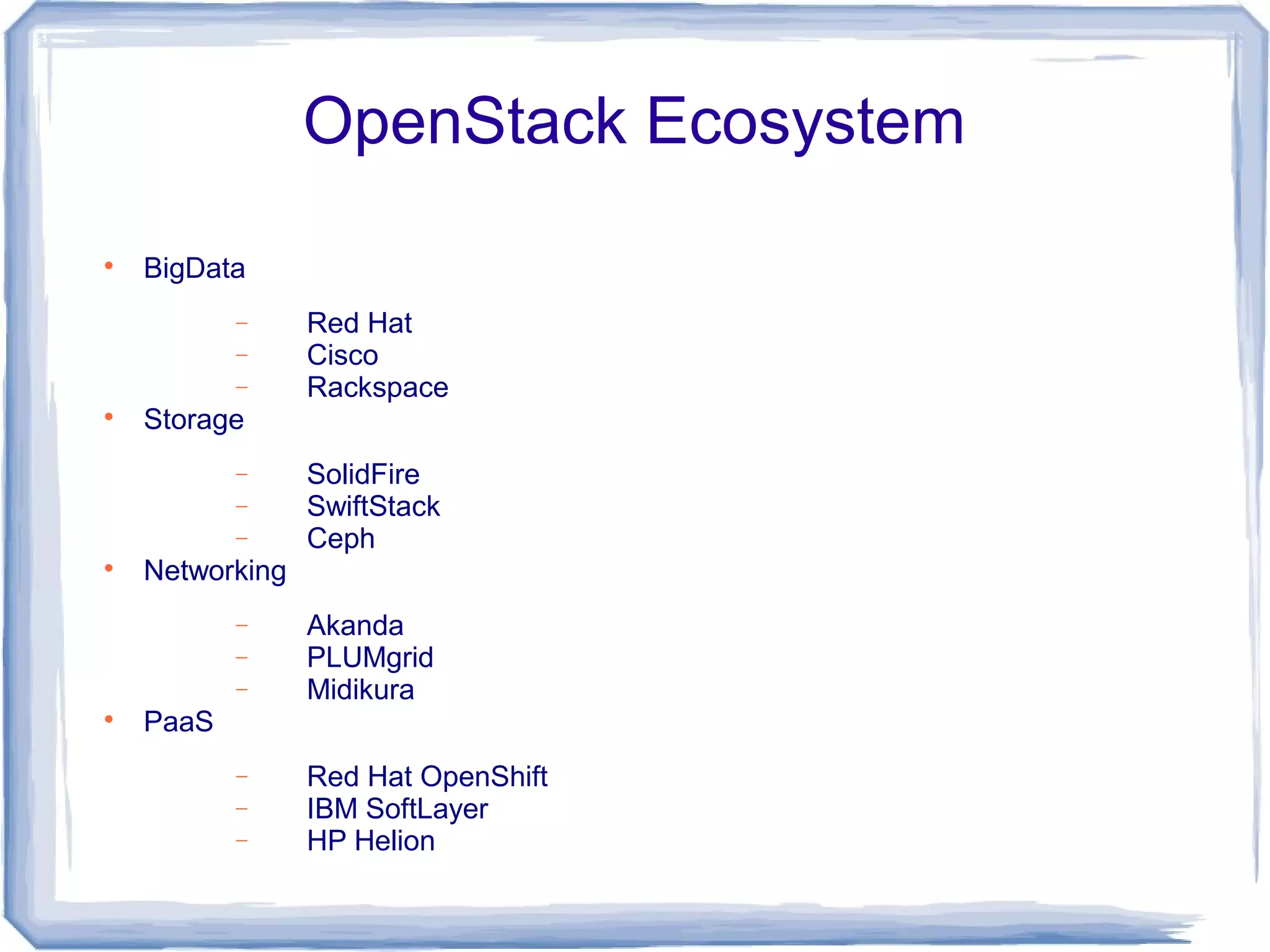 What a Beginner Should Know About OpenStack | PPT