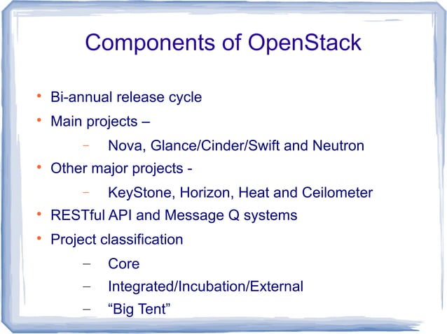 What a Beginner Should Know About OpenStack | PPT
