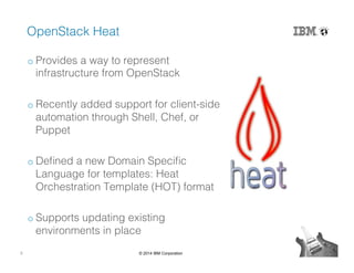 Turning the Heat up on DevOps: Providing a web-based editing experience around OpenStack Heat ...