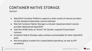 Kubernetes and OpenStack at Scale | PPTX | Cloud Computing | Internet