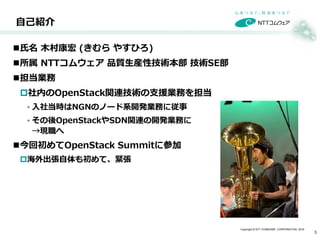 OpenStack Summit 2016 Austin 参加報告 | PPT