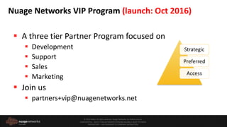 Public Presentation - OpenStack Summit - Nuage X & DevIOps | PPTX