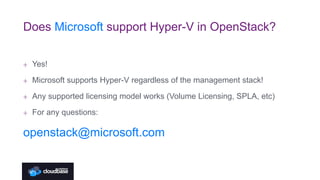 OpenStack and Windows - What's new in Ocata | PPTX