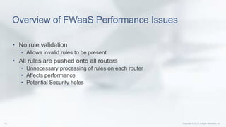 Enhancing OpenStack FWaaS for real world application | PPT