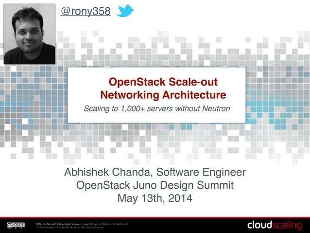 OpenStack Scale-out Networking Architecture | PDF | Computer Networking | Computing