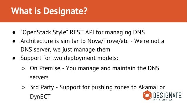 Designate: An Overview