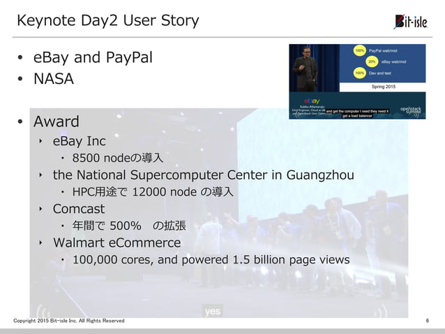 OpenStack Summit Vancouver Summary | PPT