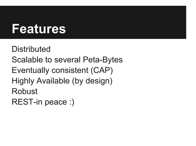 Openstack swift introduction | PPT